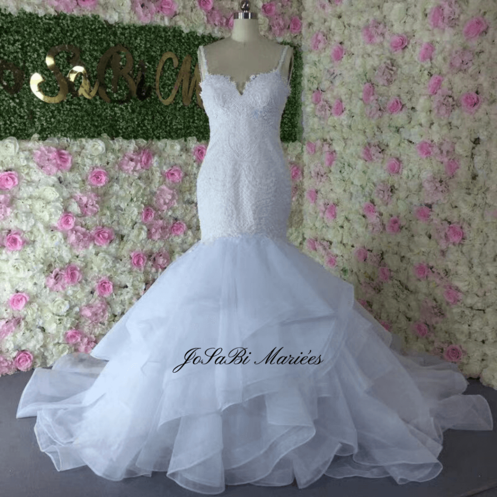 Sweetheart Mermaid Wedding Dress — Josabi Mariées